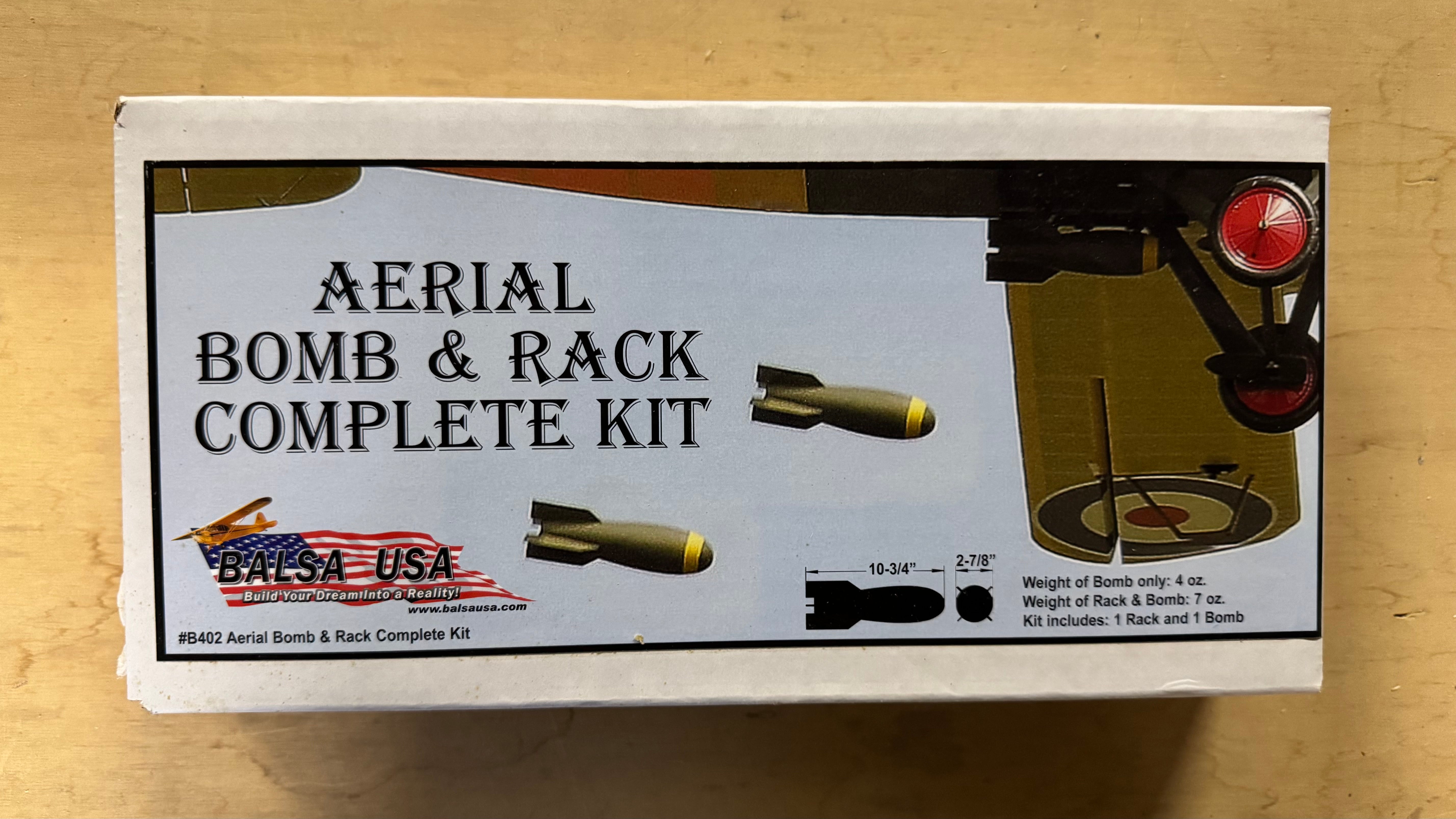 Aerial bomb kits – Balsa USA