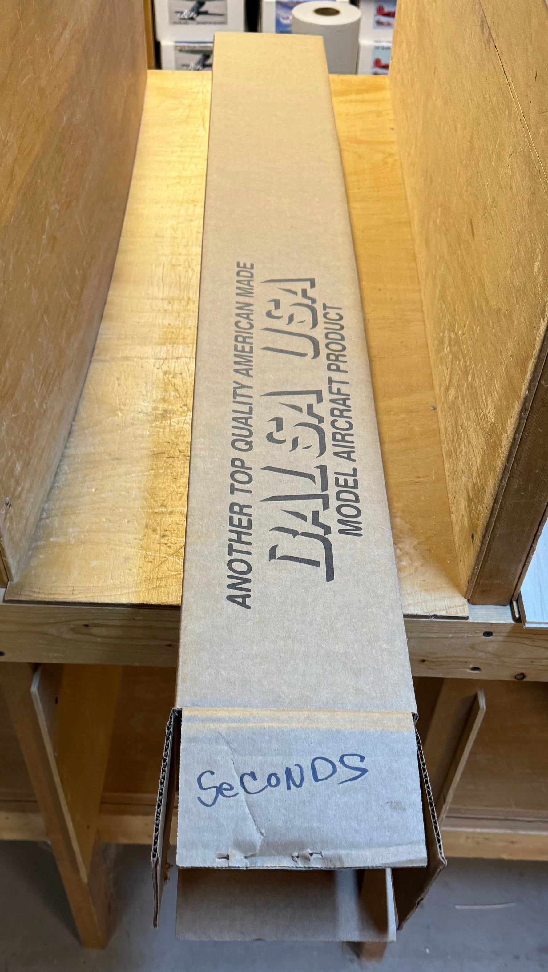 "Seconds" Wood Box – Balsa USA