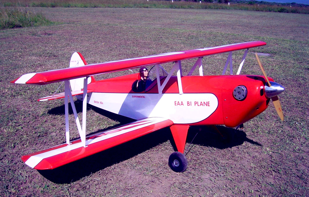 1/4 Scale EAA Bipe – Balsa USA