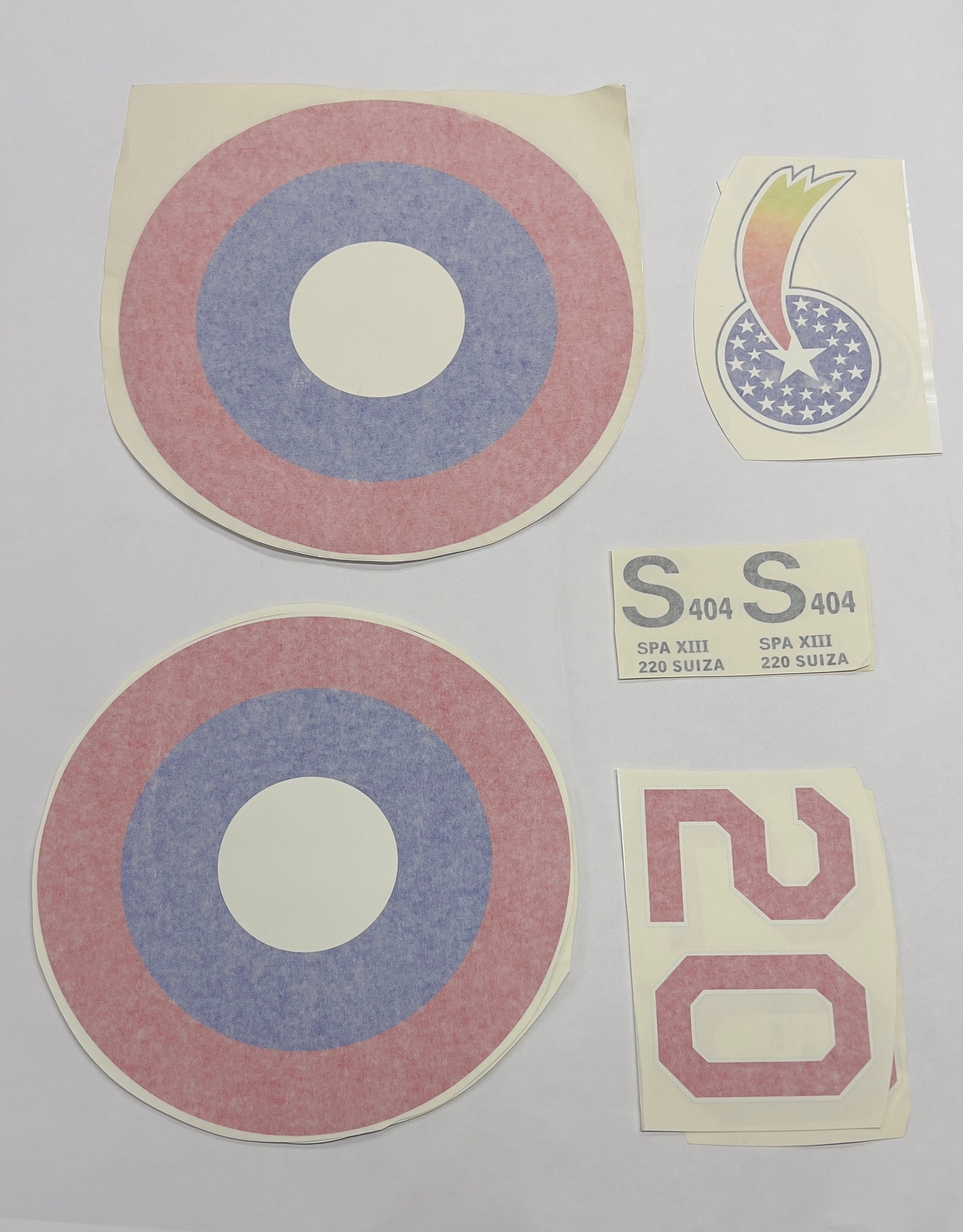 1/4 Scale S.P.A.D Vinyl Decal Set – Balsa USA