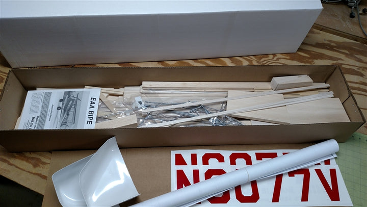 1/4 Scale EAA Bipe – Balsa USA