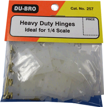 Du-Bro 1/4 Scale Hinges (pkg 15) – Balsa USA