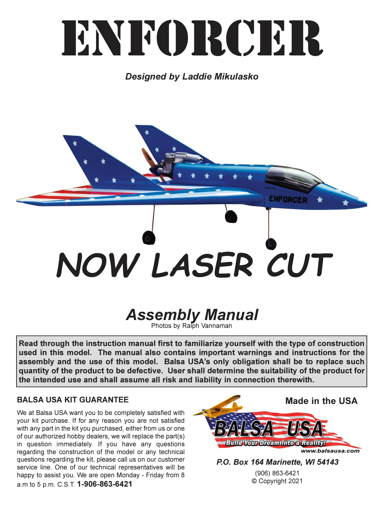 Enforcer Digital Manual – Balsa USA