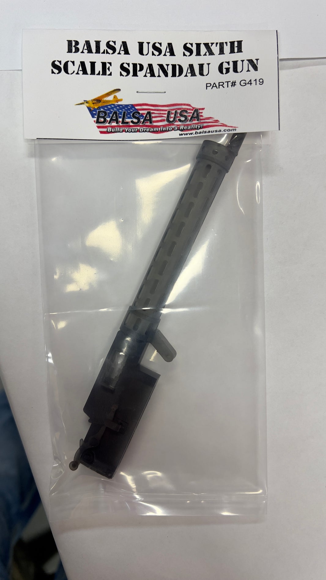 1/6 Scale Resin Spandau Machine Gun – Balsa USA